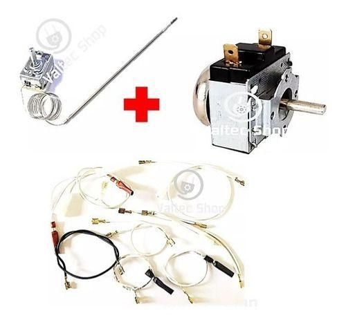 Timer + Termostato + Fiação Forno Fischer Gourmet Grill / Star 44l ...