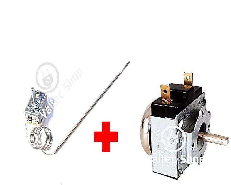 Timer + Termostato Forno Fischer Gourmet / Fit Line Original - Plugs e ...