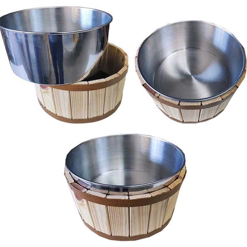 Tina Escalda Pés de Pedicure Balde de Água Cleaner Pinus Reforçado ...