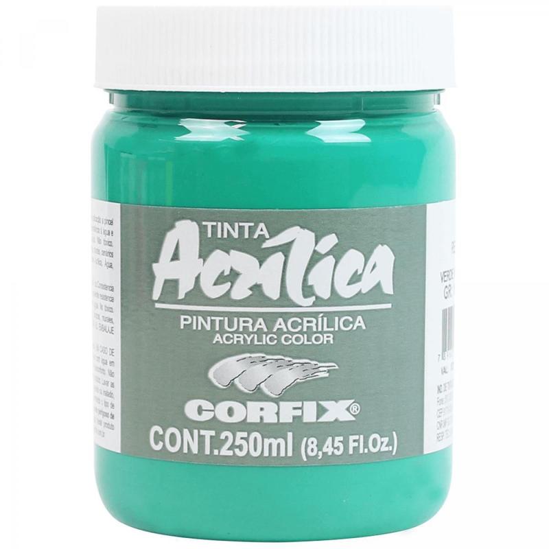 Tinta Acrílica Corfix Verde Veronese 72 G1 250Ml - Tinta Acrílica ...