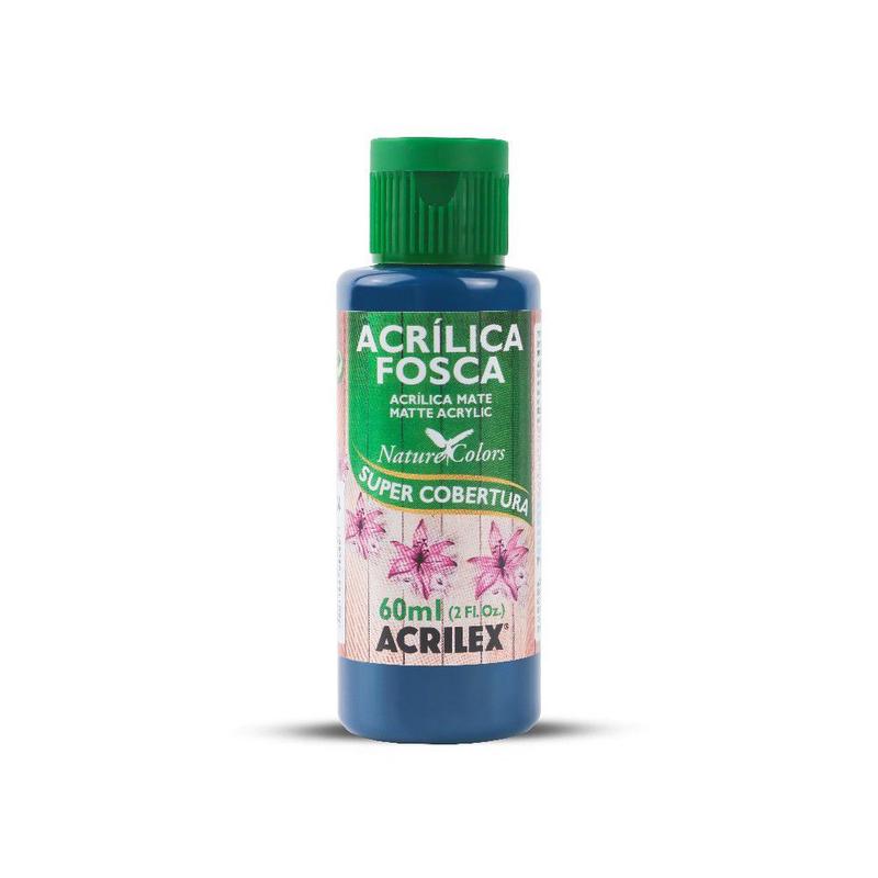 Tinta Acrílica Nature Colors Azul Seco 60ml Acrilex - Tinta Acrílica ...
