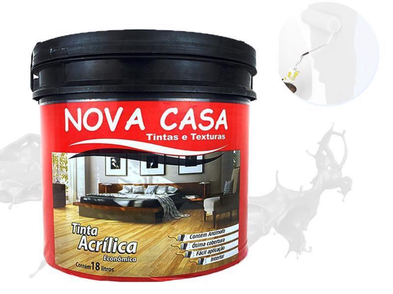Tinta acrílica para parede econômica alto rendimento nova casa 18 ...