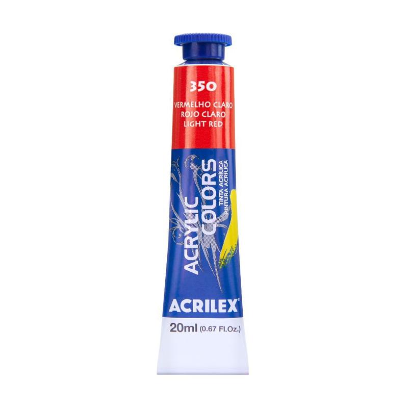 Tinta Acrylic Colors Acrilex 20ml Tinta Acrílica para Telas - Pintura ...
