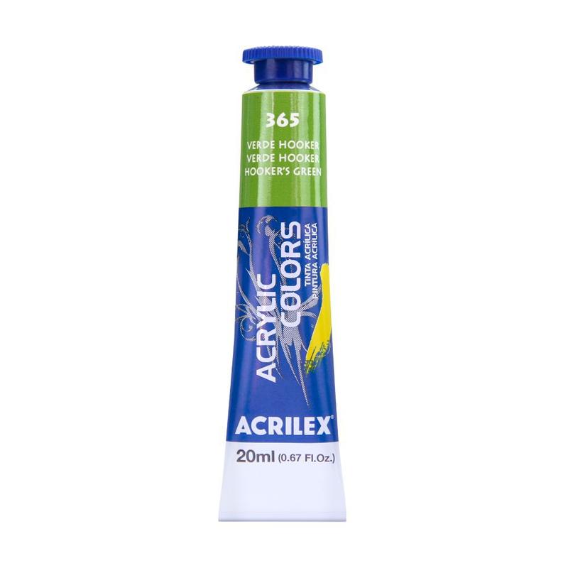 Tinta Acrylic Colors Acrilex 20ml Tinta Acrílica para Telas - Pintura ...