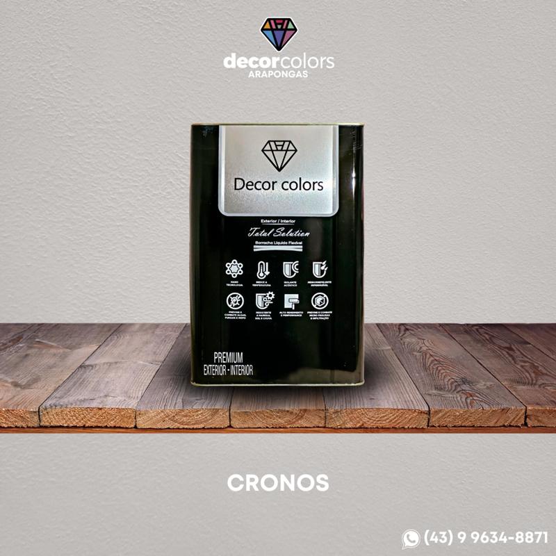 Tinta BORRACHA LÍQUIDA Solução Total - CRONOS 18L - DECOR COLORS ...