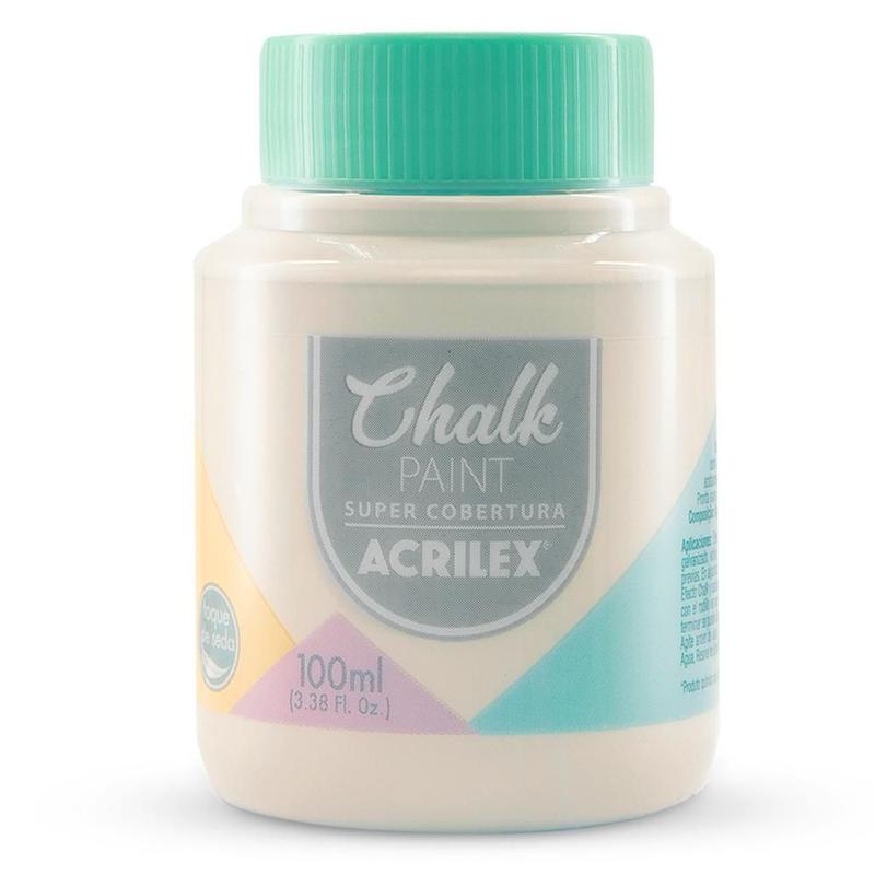 Tinta Chalk Paint 100ml Trigo 853 Acrilex - Pintura - Magazine Luiza