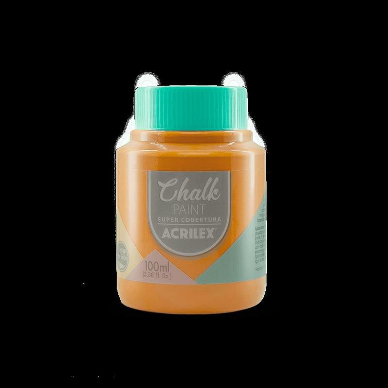 Tinta Chalk Paint Acrilex 100ml - Diversas Cores - Pintura - Magazine Luiza