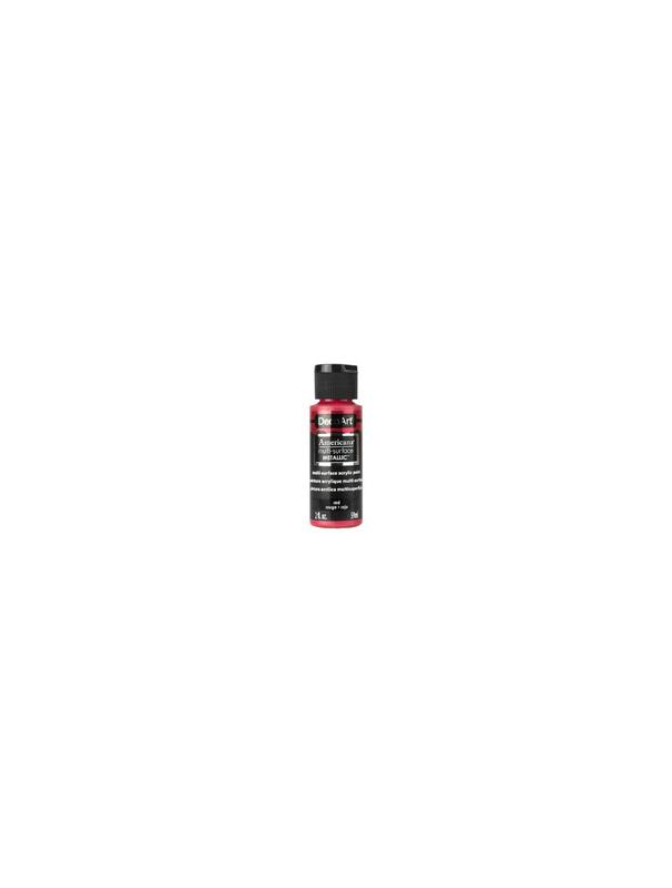 Tinta Decoart Americana Multi Surface Metálica Red - DA801 - Pintura ...