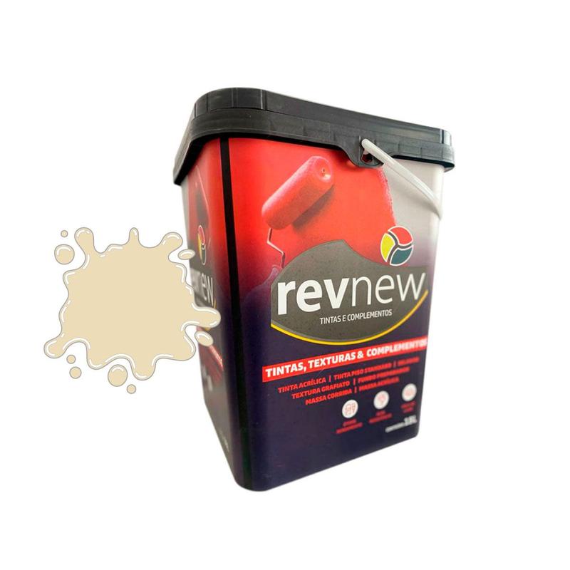 Tinta Econômica Para Interiores Acrílica Fosca 18L Cor: Marfim - Revnew ...
