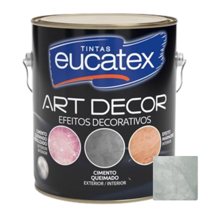 Tinta Efeito Cimento Queimado Perolizado Cor Cinza Cromio 3,7Kg ...