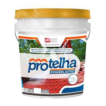 Tinta Elástica Protelha Powerlastic Elastment 3,6L Cinza 10 Unidades ...