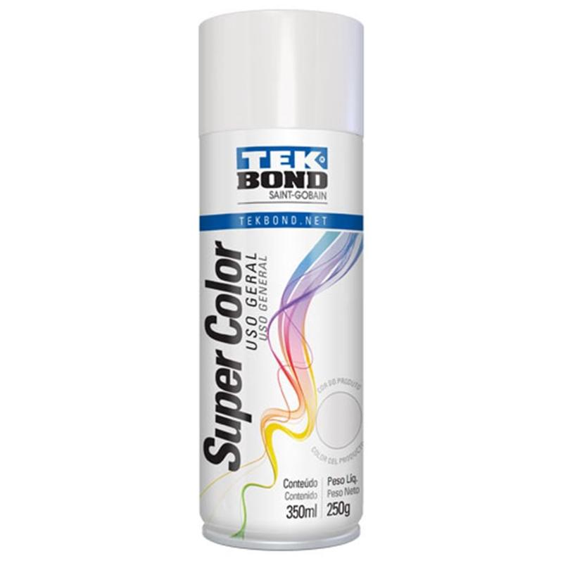 Tinta Gelo Uso Geral 350ml - Tekbond - Tinta Spray para Parede ...