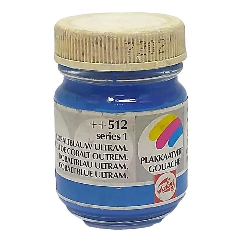 Tinta Guache Talens Cobalt Blue Ultram (ref 512) 50ml - Tinta Guache ...