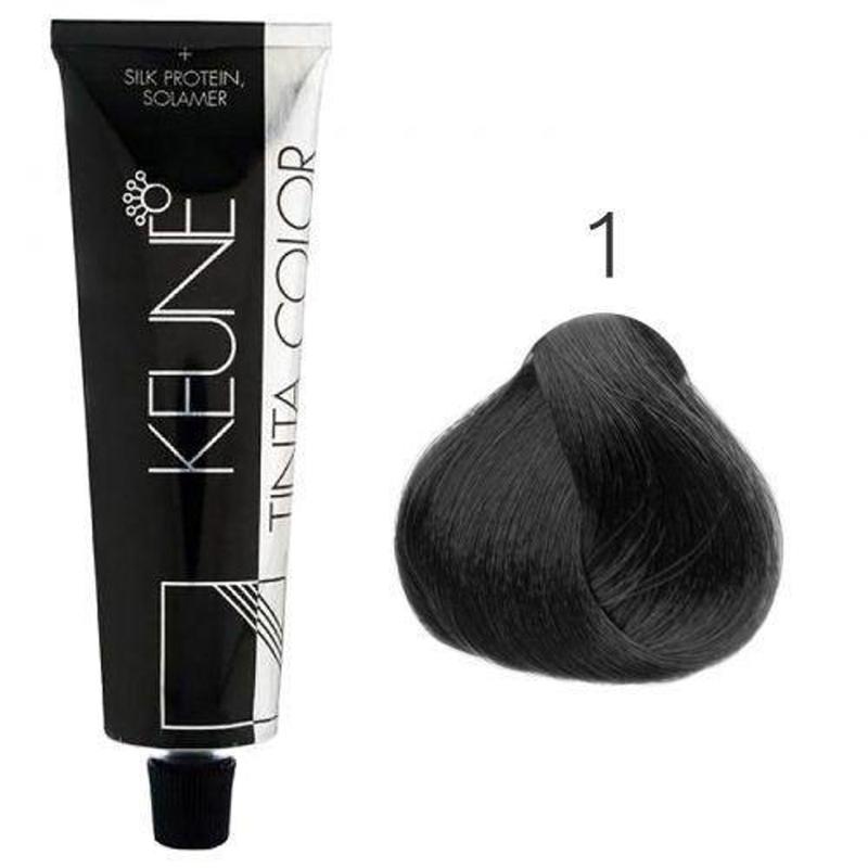 Tinta Keune Color 60ml - Cor 1 - Preto - Tinta de Cabelo - Magazine Luiza