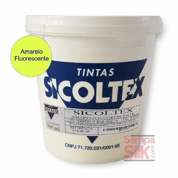 Tinta Latex Fluorescente para Faixa e Parede Sicoltex 900ml - Tintas e ...
