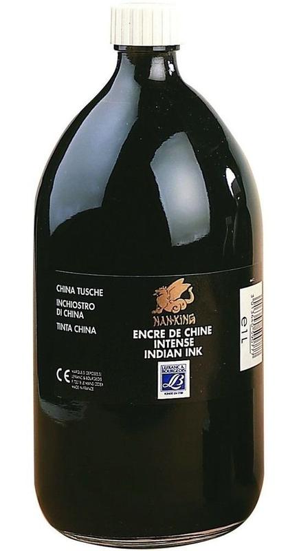 Tinta Nanquim Para Desenho Lefranc & Bourgeois 1000ml - Tinta Nanquim ...