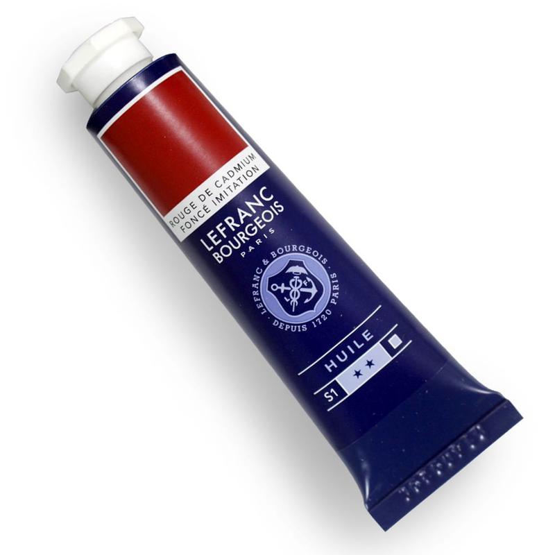 Tinta Óleo Fine Lefranc Bourgeois 40 ml 882 Cadmium Red Deep Hue ...