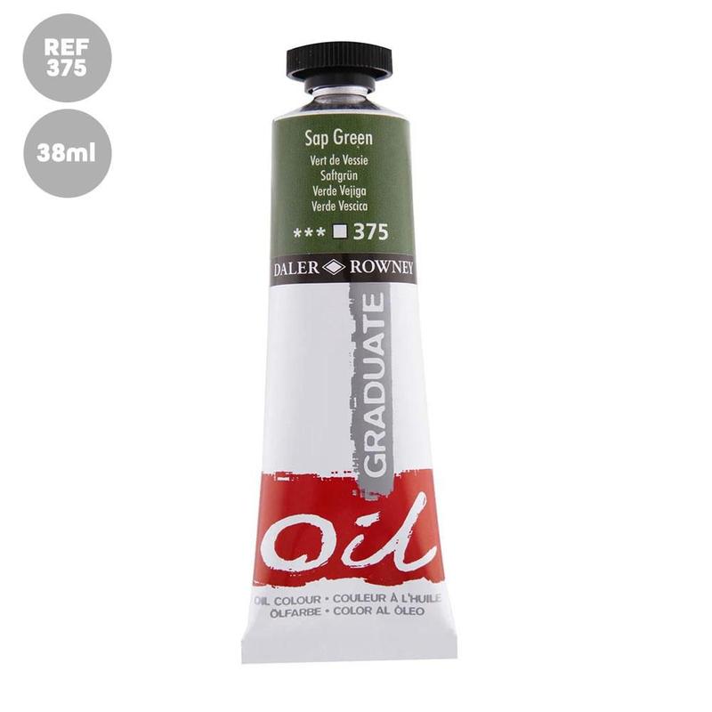 Tinta Óleo Graduate 38ml Sap Green 375 Daler Rowney - CANSON - Pintura ...