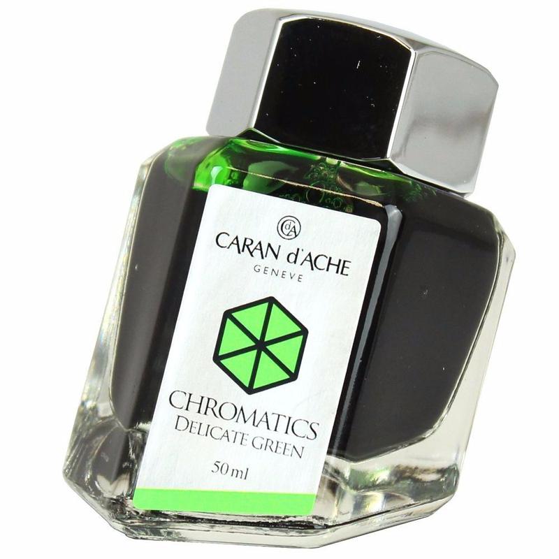 Tinta Para Caneta Tinteiro Caran D'ache Delicate Green 50ml - Carga para Tinteiro - Magazine Luiza