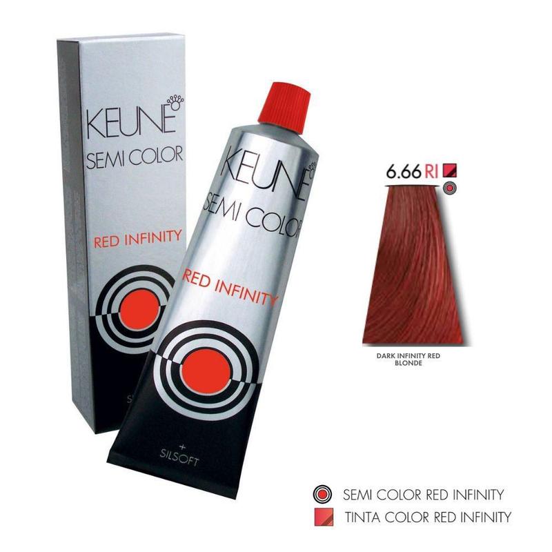 Tinta Semi Color Keune 6.66 RI Dark Infinity Red Blonde 60ml - ALFA ...