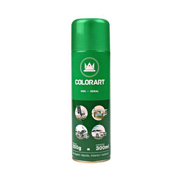 Tinta Spray Colorart Uso Geral Cor Verde Secagem Rápida Interior ...