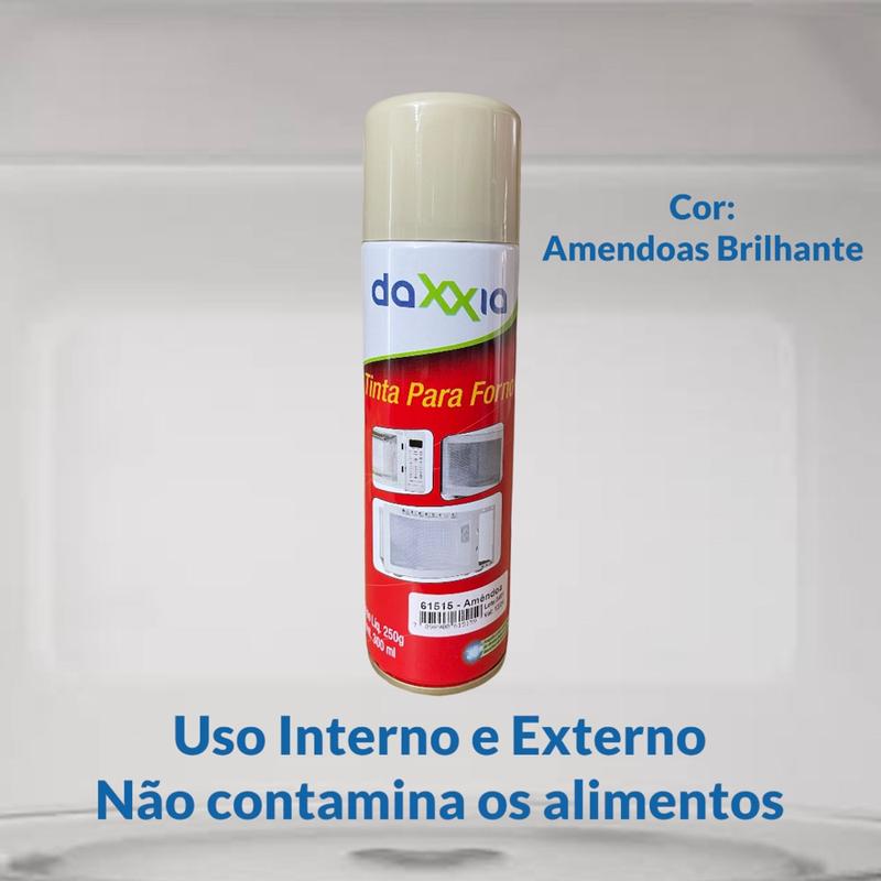 Tinta Spray Daxxia Para Forno Microondas Geladeira Fogão Amendoas ...
