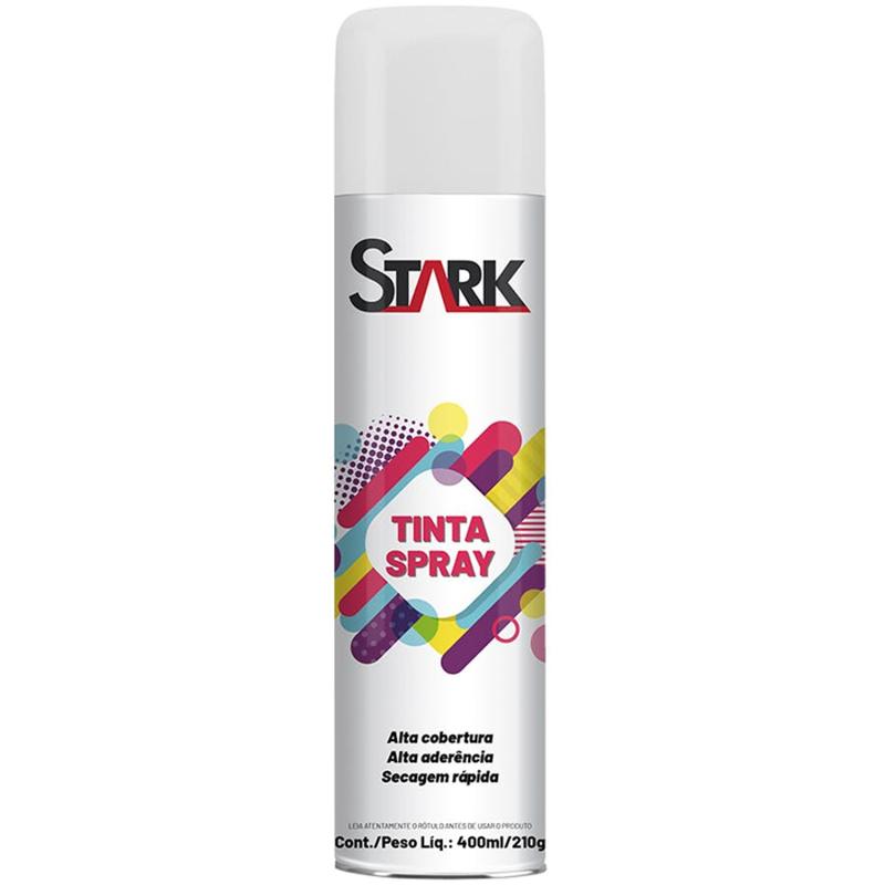 Tinta spray stark uso geral branco fosco 400ml - Tinta Spray para ...