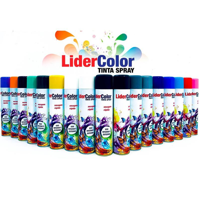 Tinta Spray Uso Geral 400ml P/ Madeira Metal Plástico Gesso ...