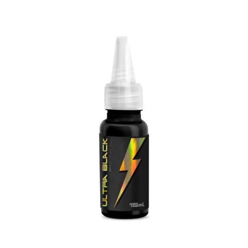 Tinta Ultra Liner Black 15ml - Easy Glow - Tinta para Tatuagem ...