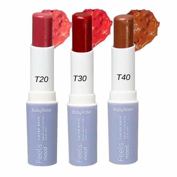 Tinted Balm Nutritivo Com Cor Feels Mood - Ruby Rose - Batom - Magazine ...