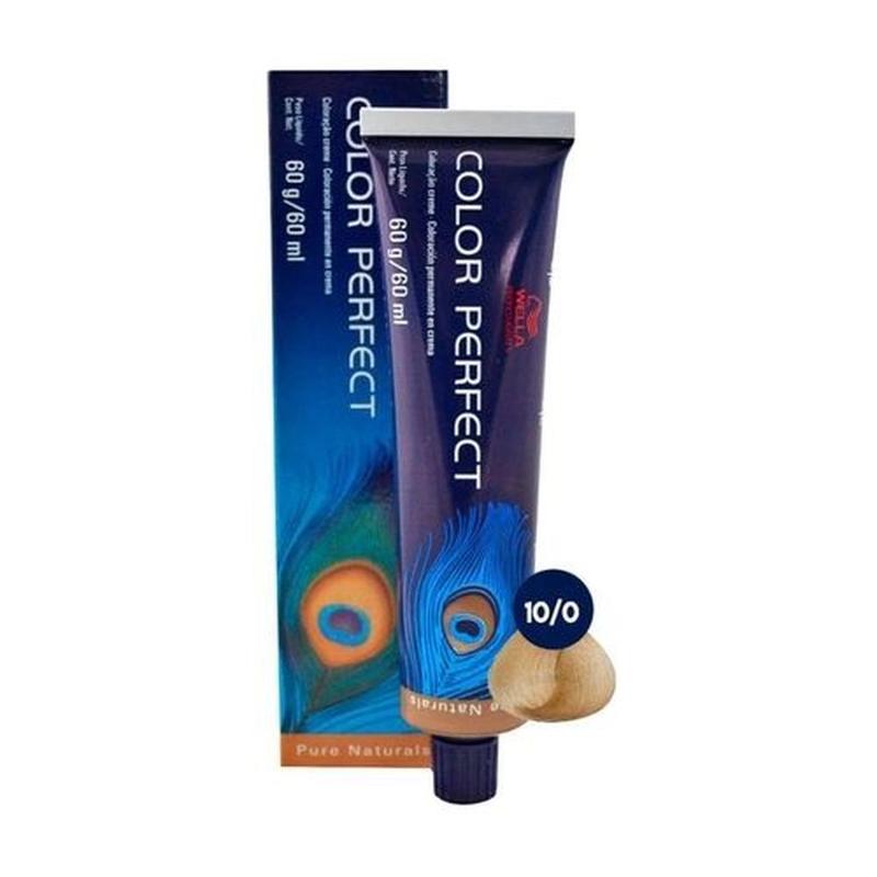 Tintura Color Perfect 10 / 0 Louro Ultra Claro Wella 60g - Tinta de ...