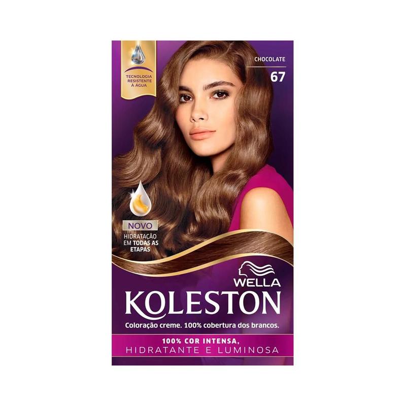 Tintura Koleston Chocolate 67 - COTY - Tinta de Cabelo - Magazine Luiza