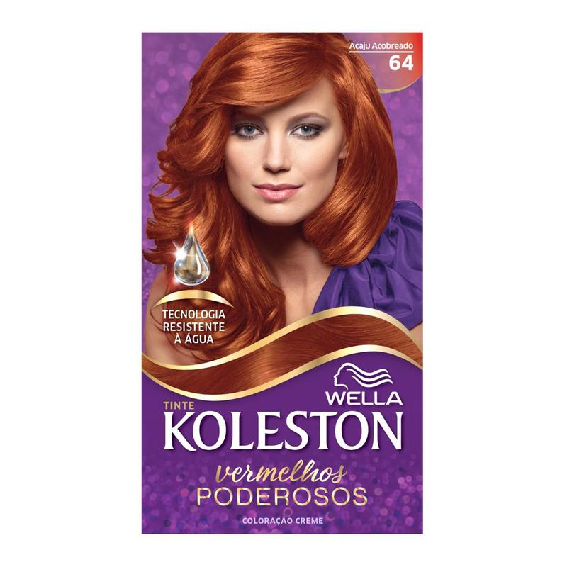 Tintura Koleston Vermelhos Poderosos 64 Acaju Acobreado - Tinta de ...