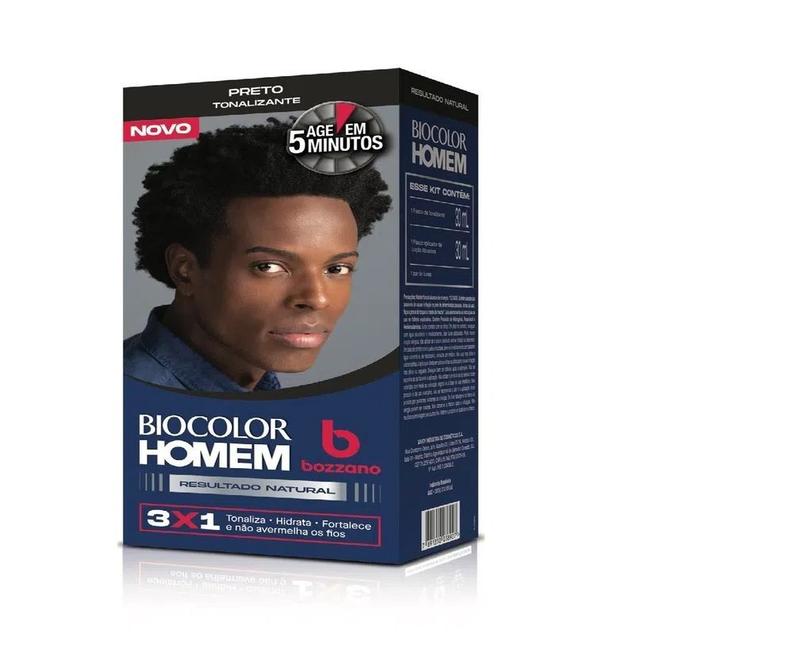 Tintura Permanente Biocolor Homem Preto - Tinta de Cabelo - Magazine Luiza