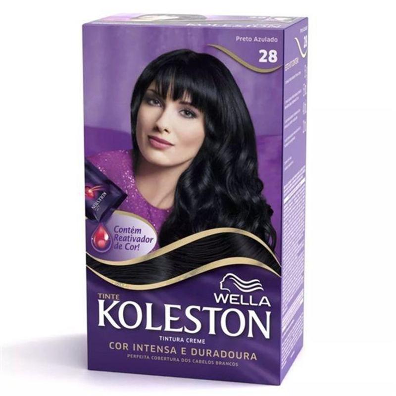 Tintura Wella Koleston nº 28 preto azulado - Coty - Tinta de Cabelo ...