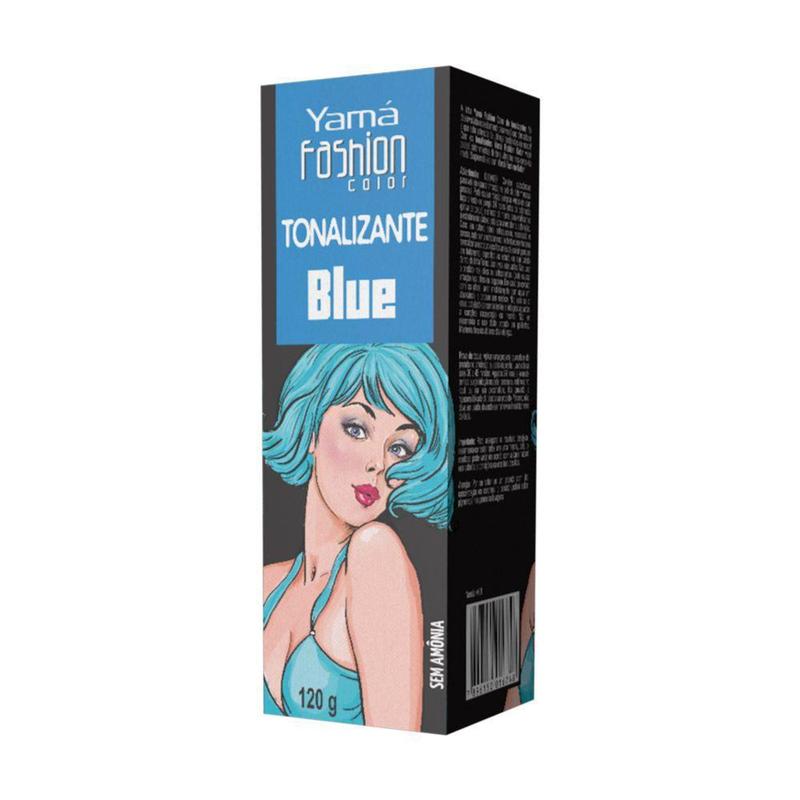 Tintura Yama Fashion Tonalizante Blue - Tinta de Cabelo - Magazine Luiza