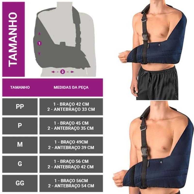 Tipoia Imobilizadora Velpeau Standard Hidrolight Bilateral Ombro ...