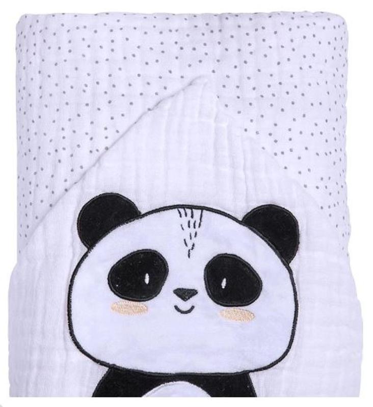 Toalha Banho Soft C/Capuz Bordado Friends - PAPI (REF: 1923) - PAPI TEXTIL - Toalha de Bebê ...