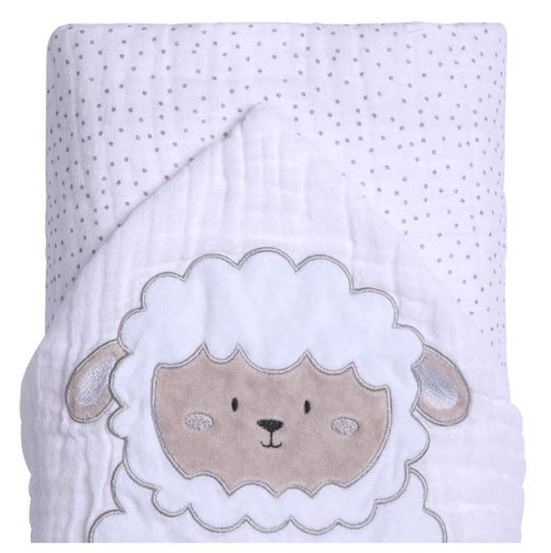 Toalha Banho Soft C/Capuz Bordado Friends - PAPI (REF: 1923) - PAPI TEXTIL - Toalha de Bebê ...