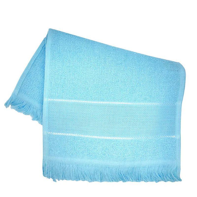 Toalha Boca Visita Bebê Felpuda Para Bordar Com Franja 10 Peças - Azul ...