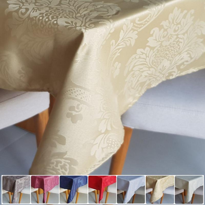 Toalha De Mesa De 4 Lugares Cozinha Jacquard Retangular - BOXBEE DECOR ...