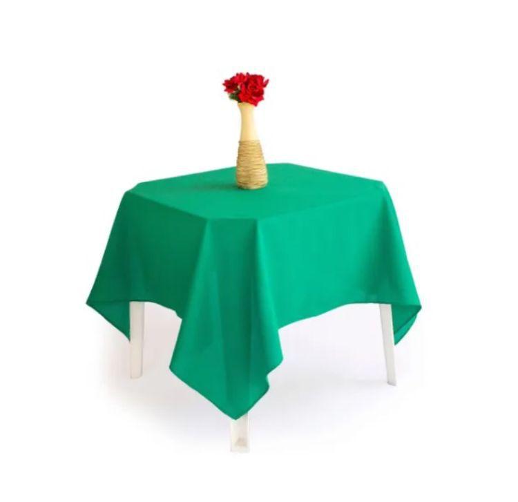 Toalha Verde de Mesa Oxford Lisa 4 Lugares 1,50m x 1,50m - Bares ...