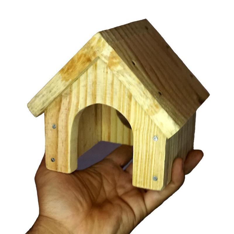 Toca Casinha Para Hamster Sírio, Gerbil, Esquilo Da Mongólia ...