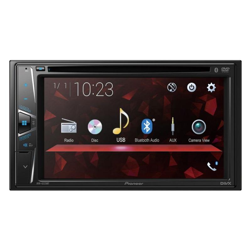 Toca Dvd Pioneer Avh G225Bt Usb Aux Bt Tela Touch 6.2 Pol - Dvd ...
