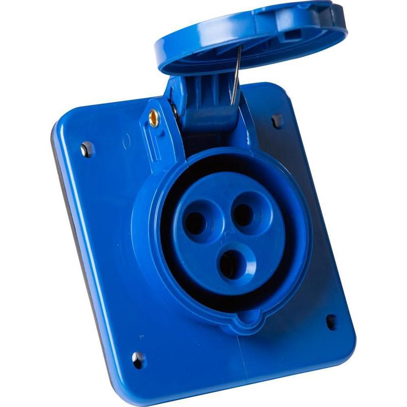 Tomada De Embutir Industrial 2P+T 16 A 220-250 Vca 6 H - Tramontina ...