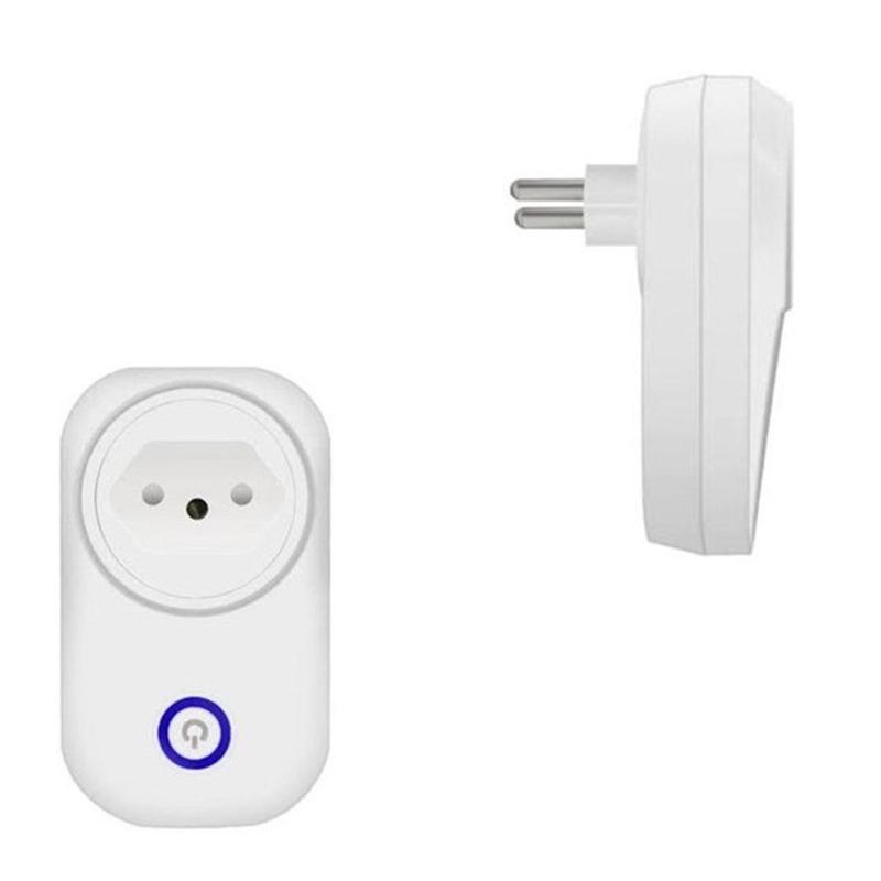 Tomada Inteligente 10a App Wifi Smart Liga E Desliga - JWCOM - Tomadas ...