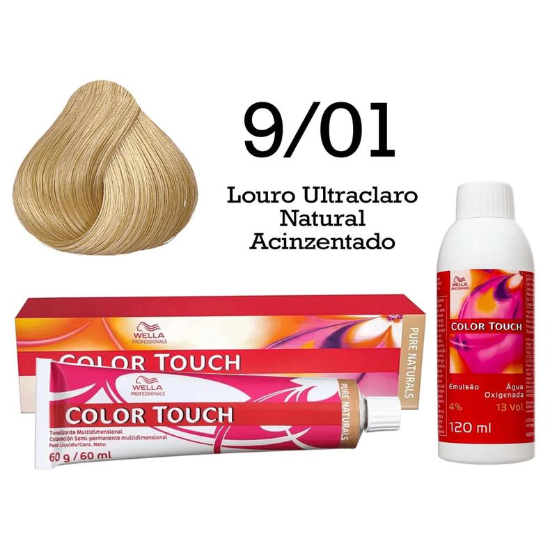 Tonalizante Color Touch + Emulsão Ox Wella Professionals - Tonalizante ...