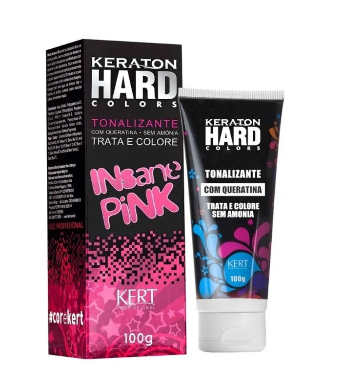 Tonalizante keraton hard color 100 gr insane pink - Keraton Hard Colors ...