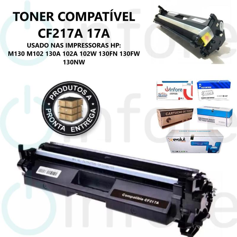 Toner Compatível C/ M130 M102 130A 102A 102W 130FN 17a Cf217a 217a ...