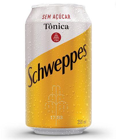 Tonica Schweppes Zero Açucar 06X350ML - FEMSA/COCA-COLA - Água Tônica ...